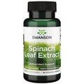 Swanson spinach leaf extract capsules