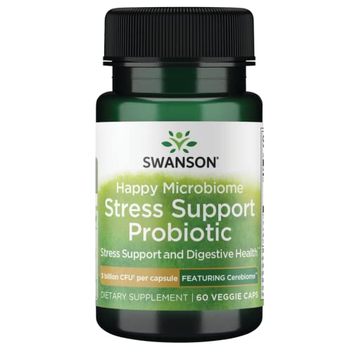 Swanson Stress Support Probiotic capsules