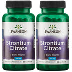 Swanson Strontium Citrate capsules for bone health