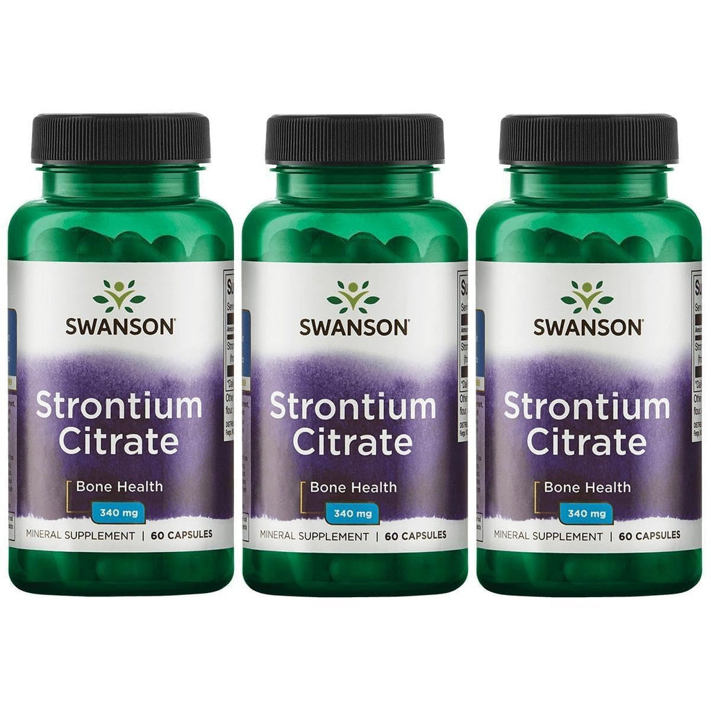 Swanson Strontium Citrate health benefits