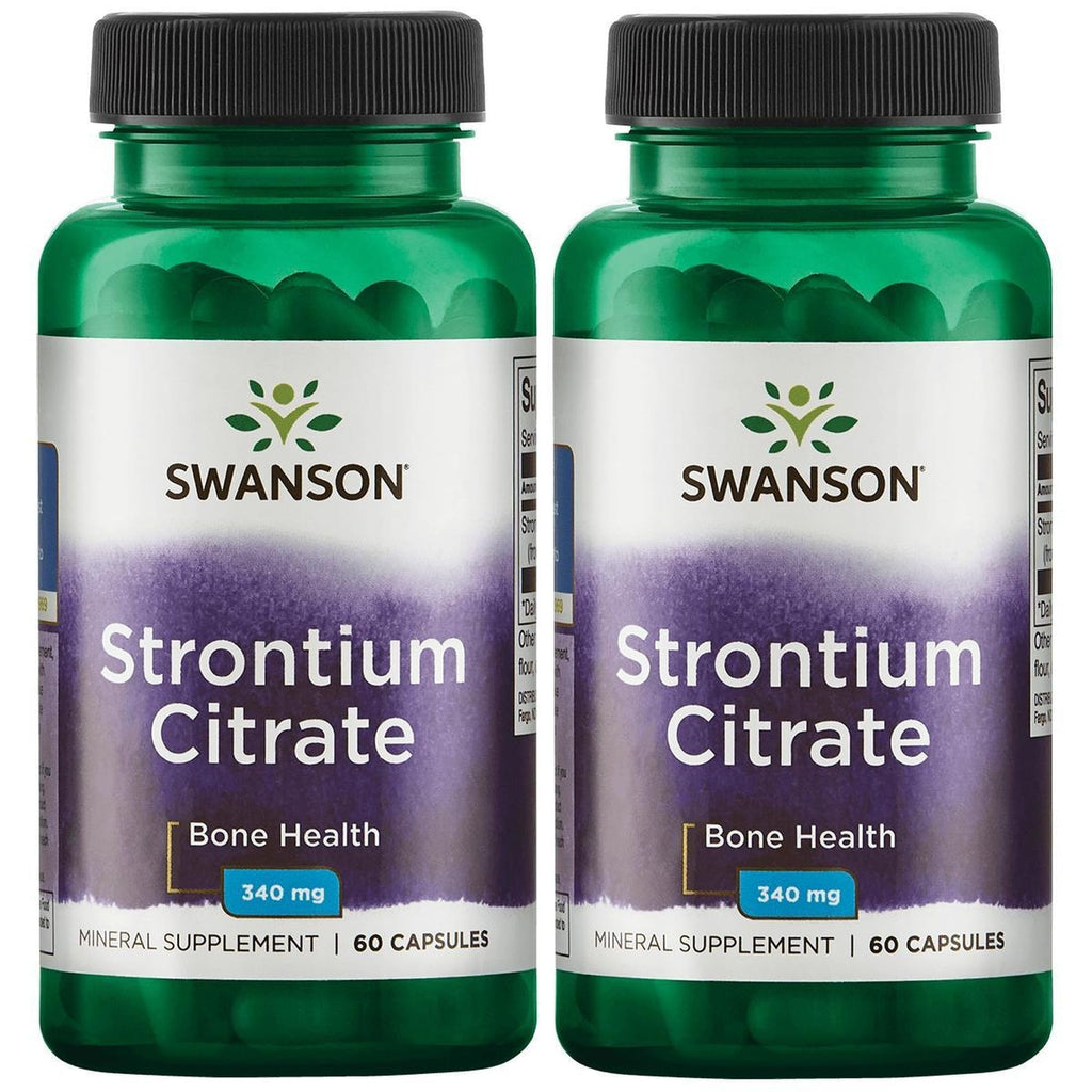 Swanson Strontium Citrate health benefits