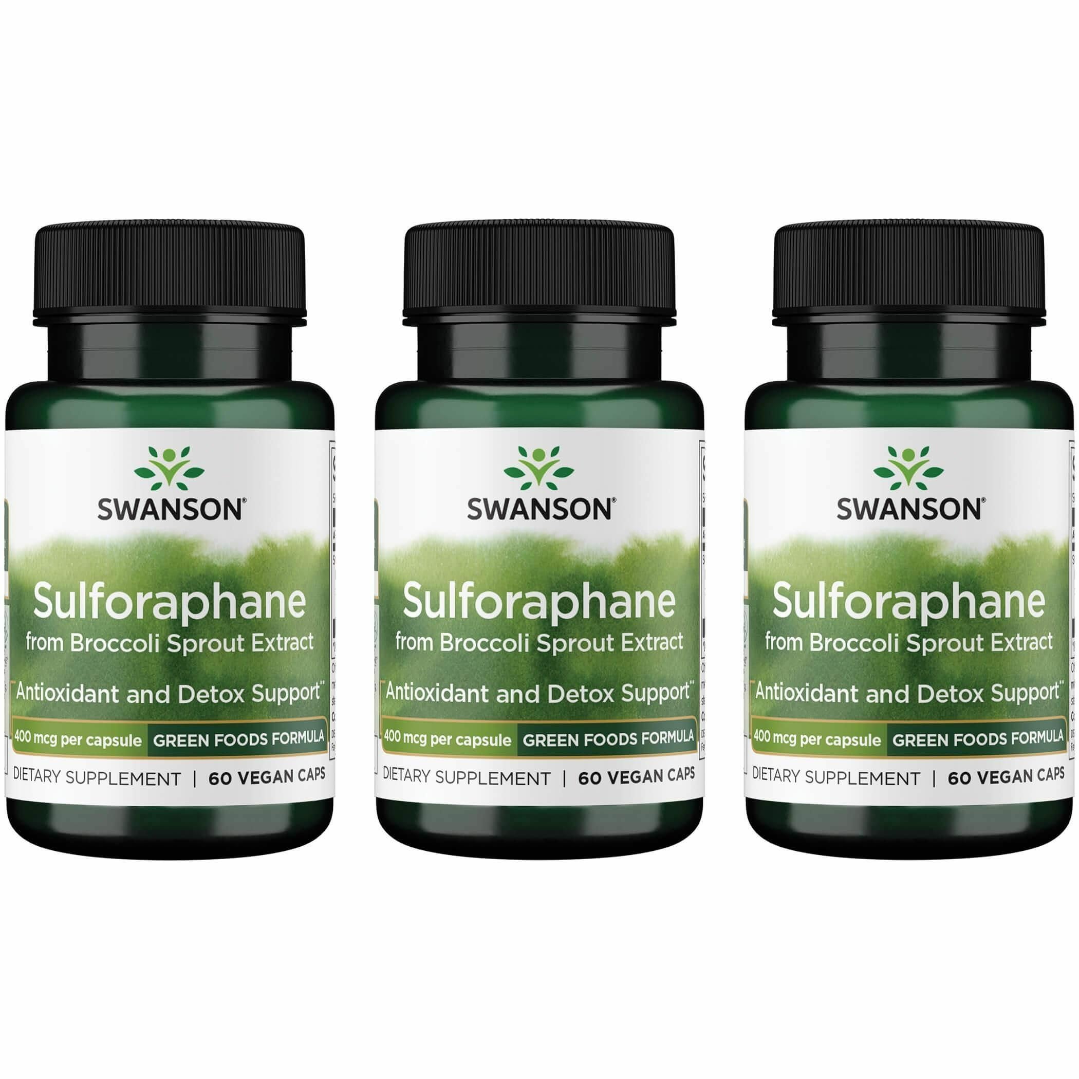 Swanson sulforaphane extract capsules