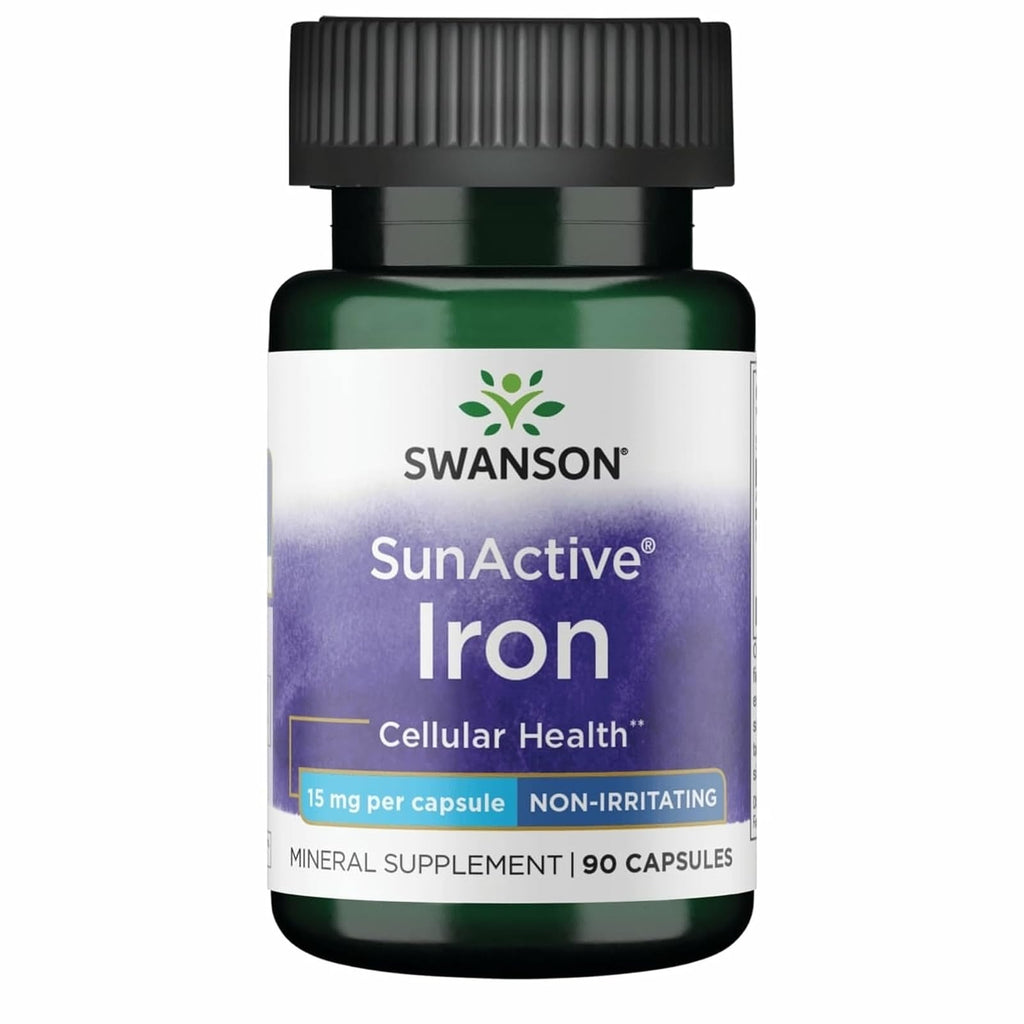 Swanson SunActive Iron supplement for women