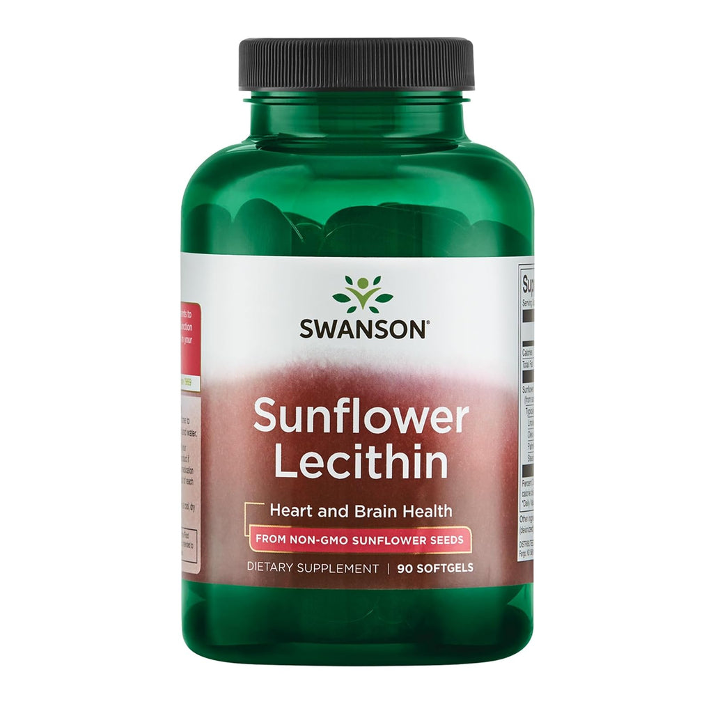 Swanson sunflower lecithin softgels