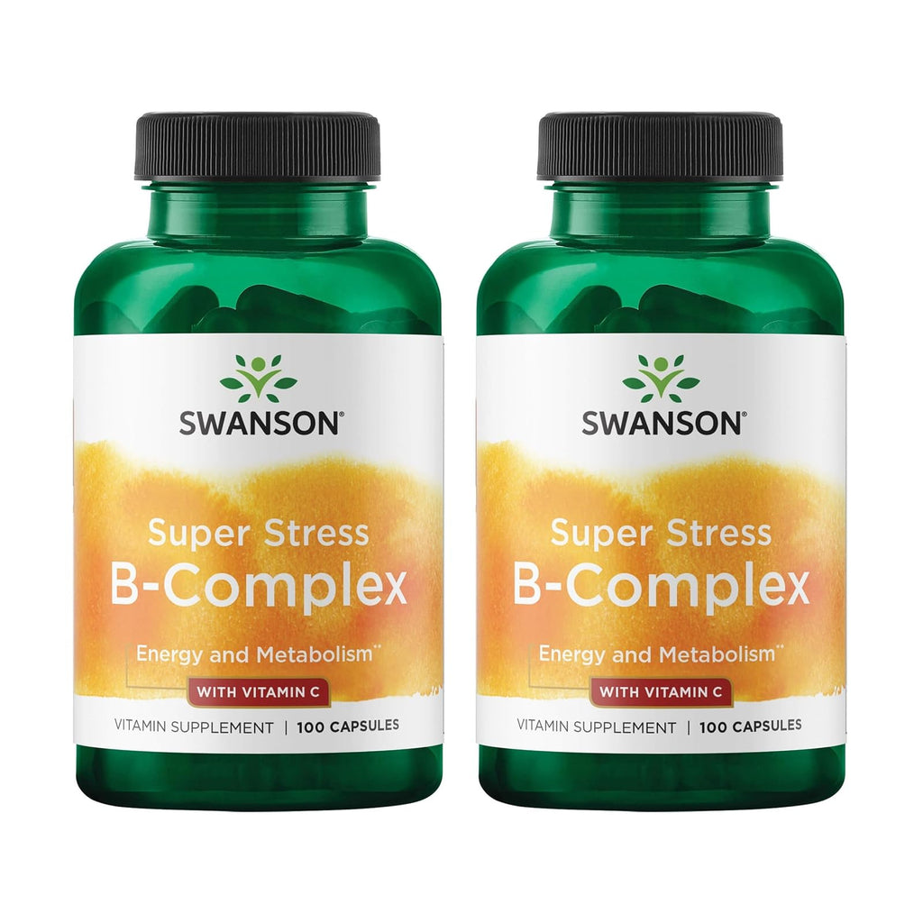 Swanson Super Stress B-Complex capsules