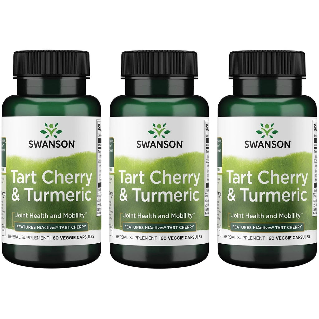 Swanson tart cherry turmeric capsules