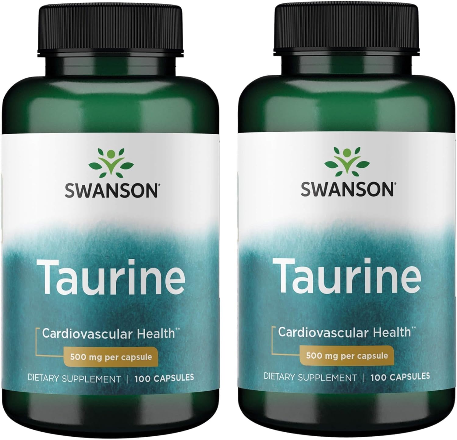 Swanson Taurine energy support capsules