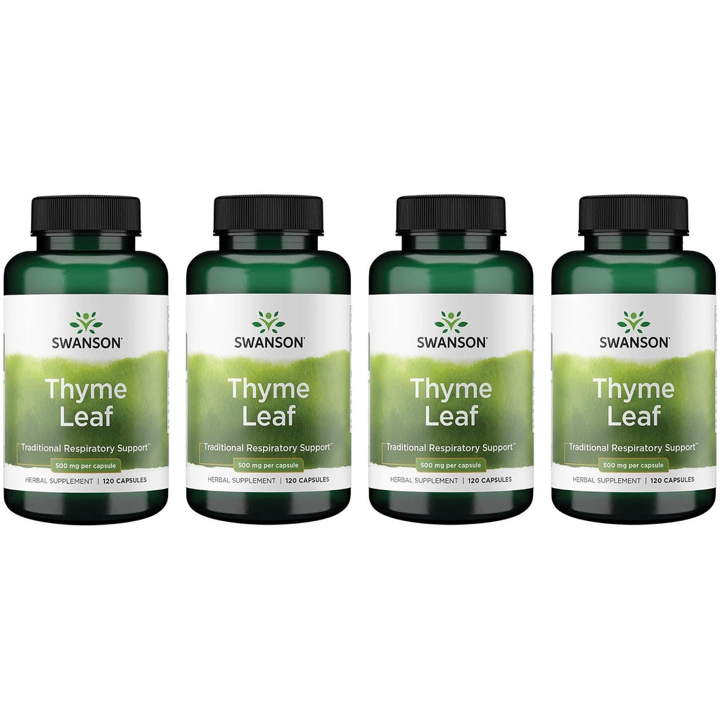 Swanson thyme leaf capsules for health