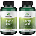 Swanson thyme leaf capsules for wellness