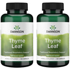 Swanson thyme leaf capsules for wellness