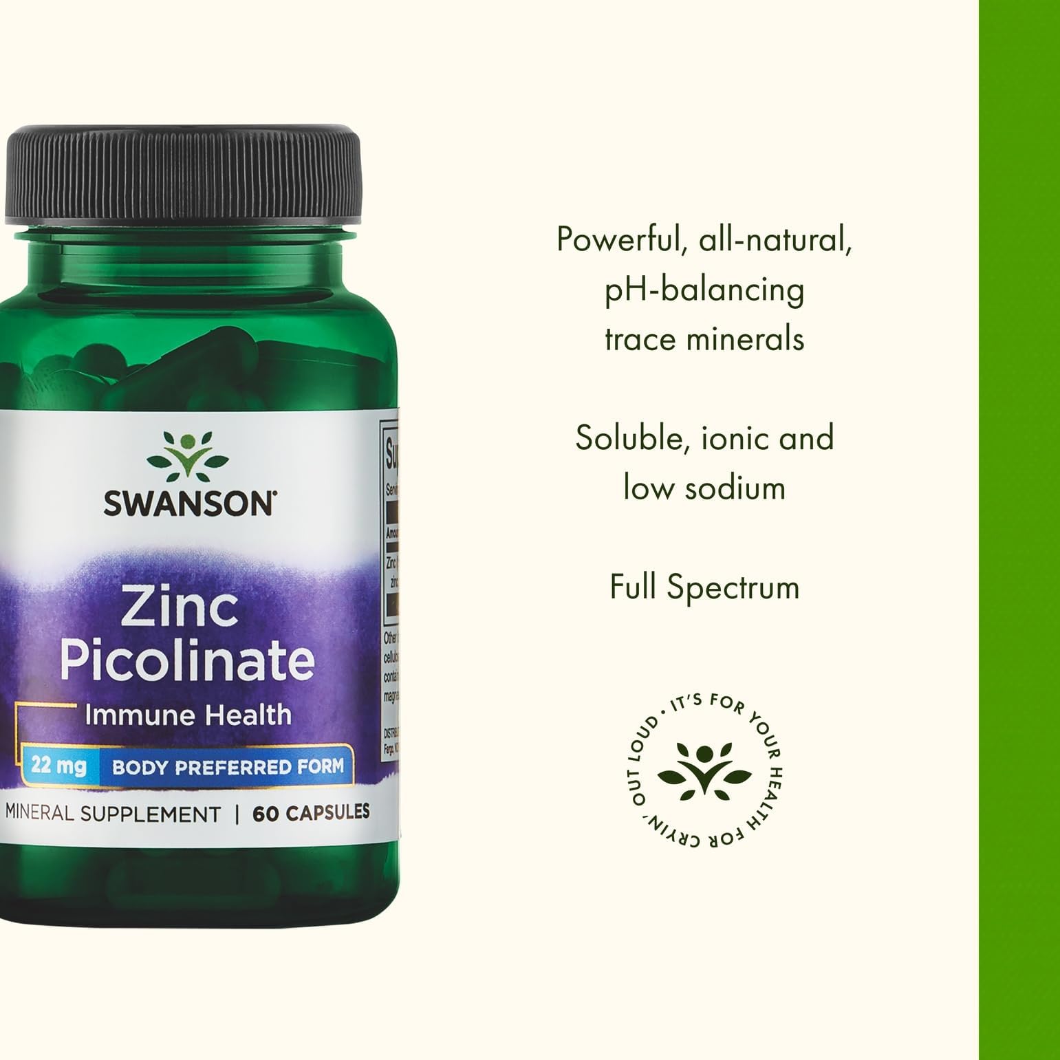 Swanson trace minerals support energy