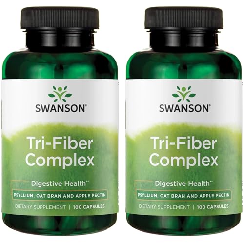 Swanson Tri-Fiber Complex capsules for digestion