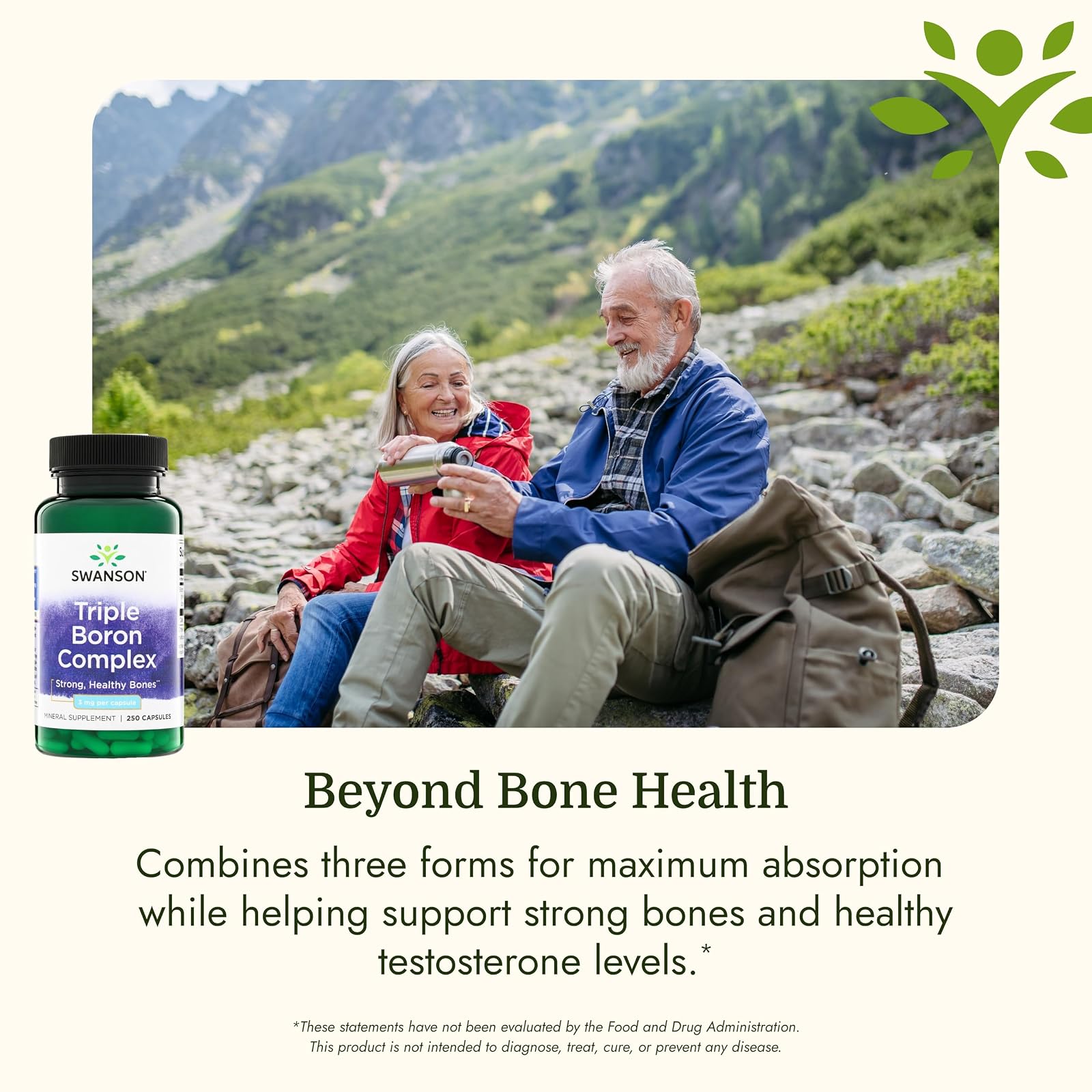 Swanson Triple Boron Complex dosage
