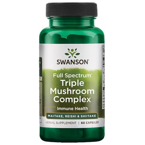 Swanson Triple Mushroom Complex capsules