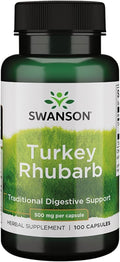 Swanson Turkey Rhubarb digestive support