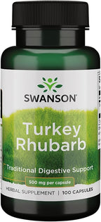 Swanson Turkey Rhubarb digestive support