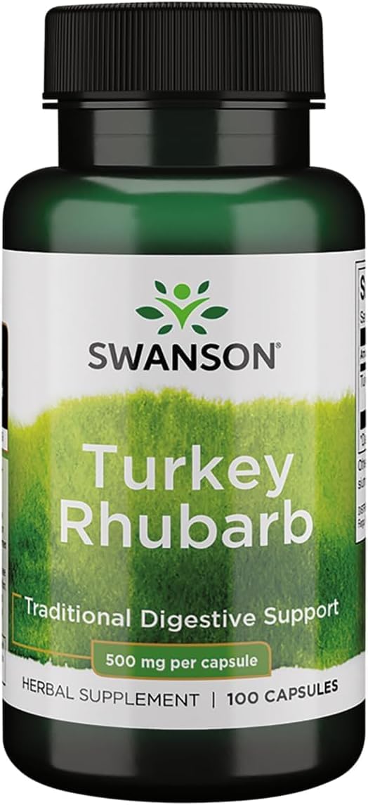 Swanson Turkey Rhubarb digestive support