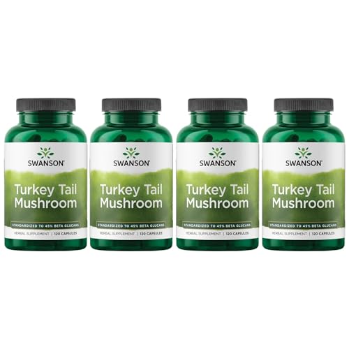 Swanson Turkey Tail mushroom capsules for immunity