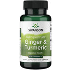 Swanson turmeric and ginger capsules