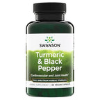 Swanson turmeric & black pepper capsules