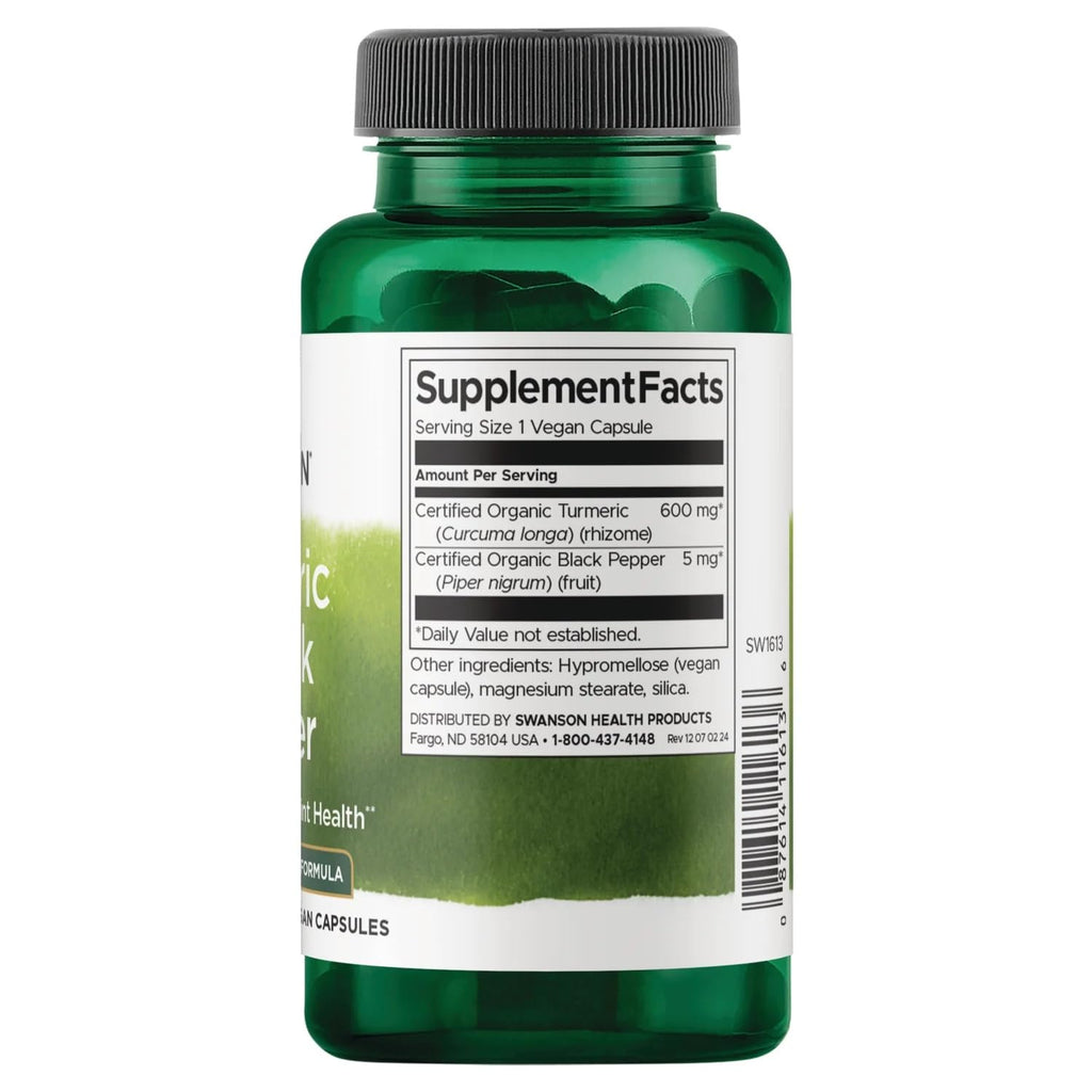 Swanson turmeric curcumin health benefits