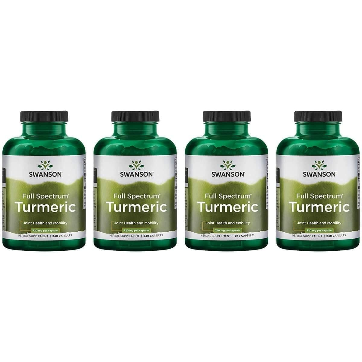 Swanson turmeric curcumin vegan capsules