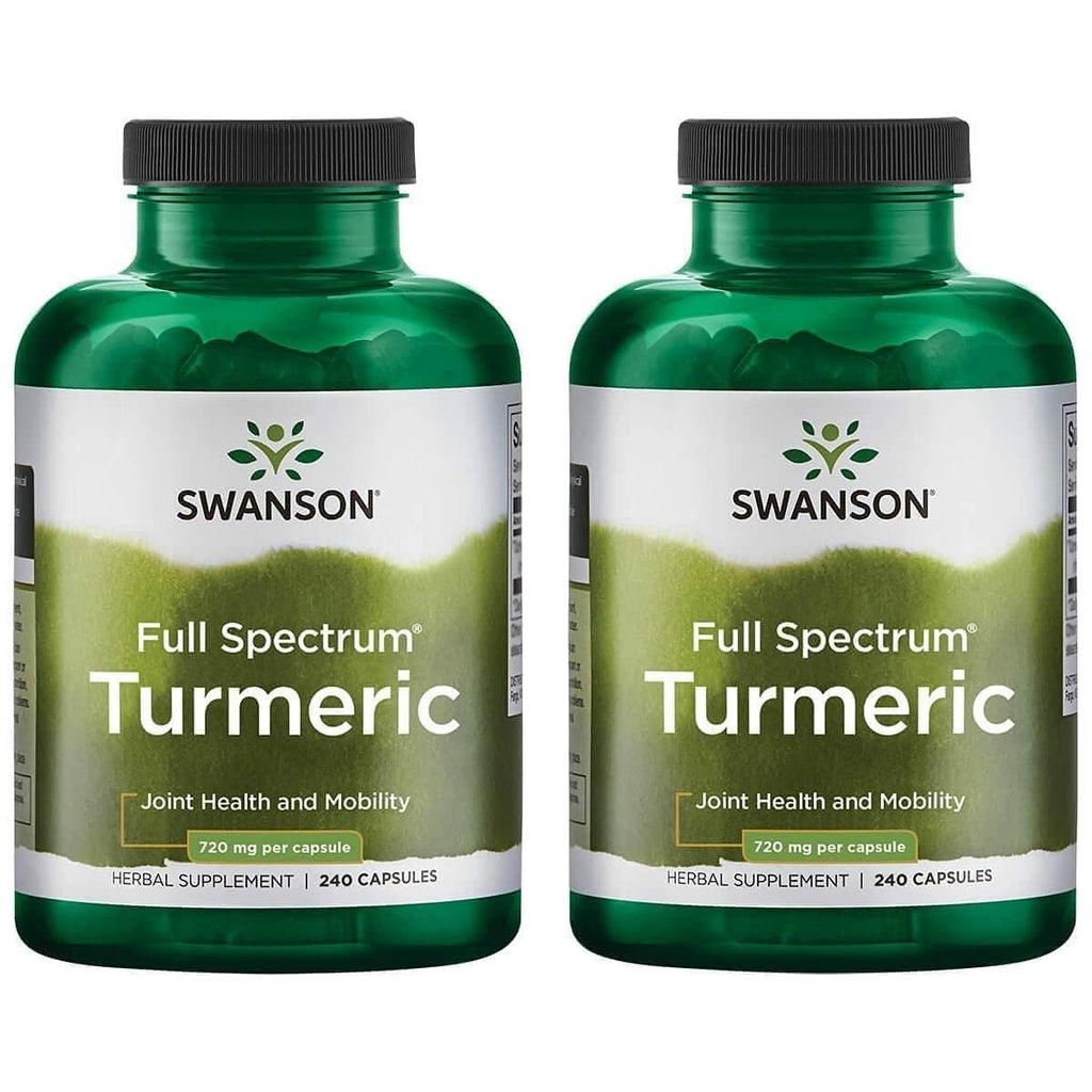 Swanson turmeric curcumin vegan capsules
