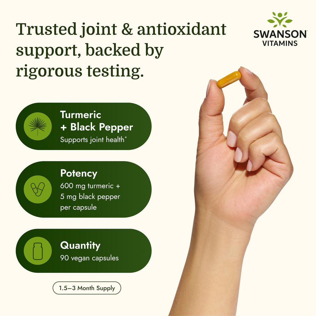 Swanson turmeric for overall wellness