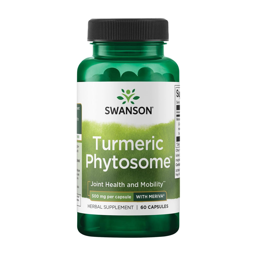 Swanson turmeric phytosome capsules for wellness
