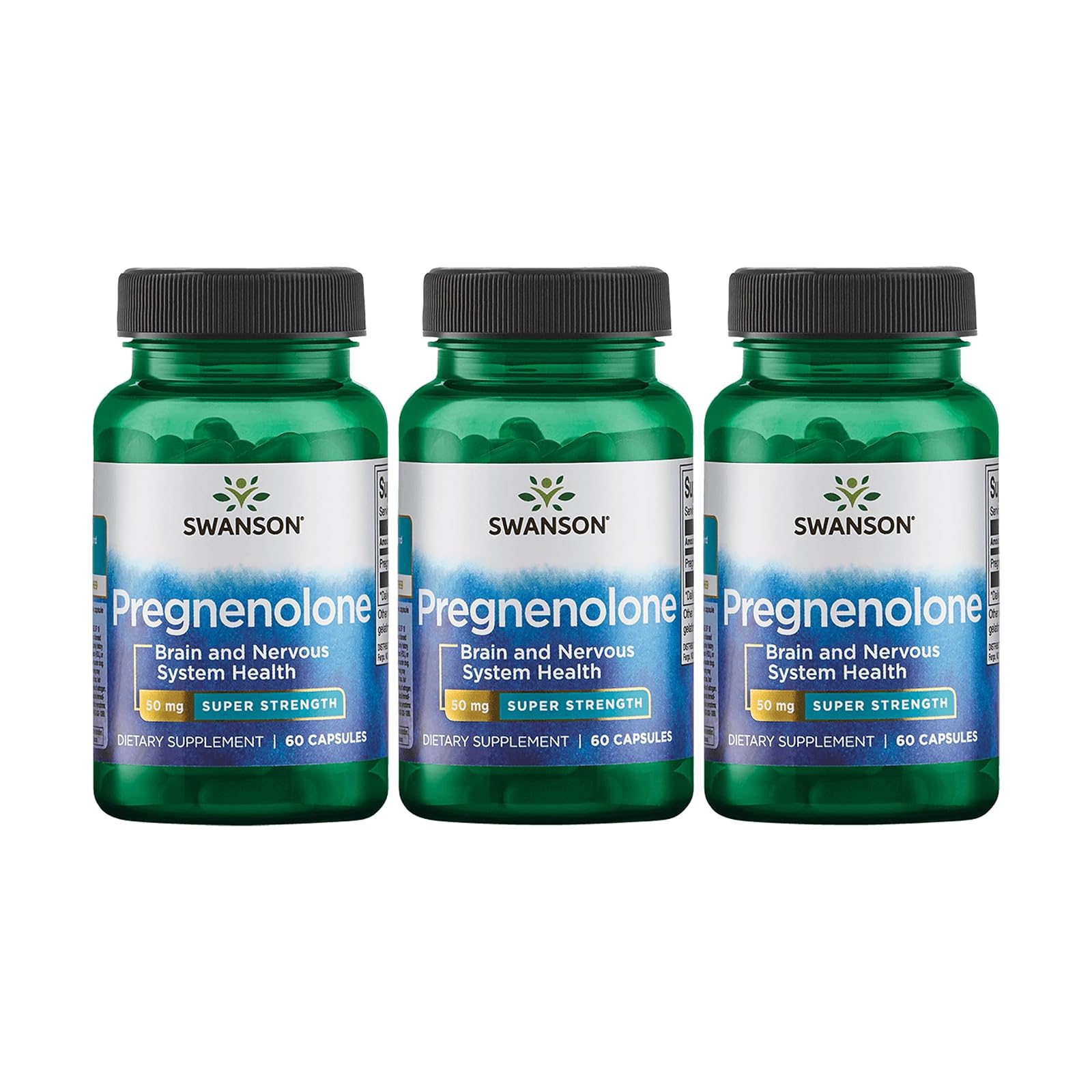 Swanson Ultra Pregnenolone capsules for hormonal balance