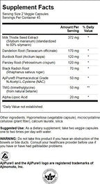 Swanson vegan liver health capsules