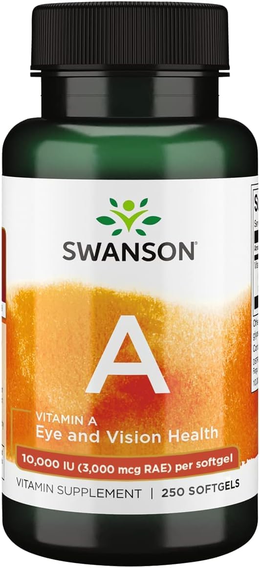 Swanson vitamin A 10,000 IU softgels