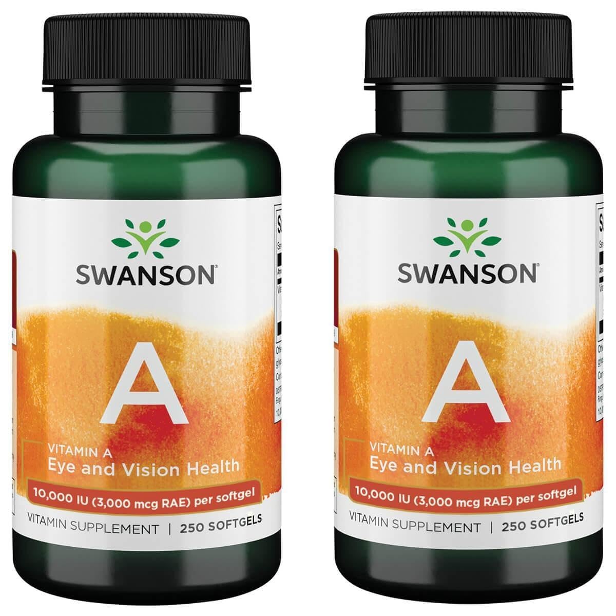 Swanson vitamin A softgels for eye health