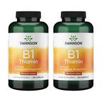 Swanson Vitamin B1 100 mg capsules