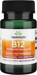 Swanson vitamin B12 chewable tablets