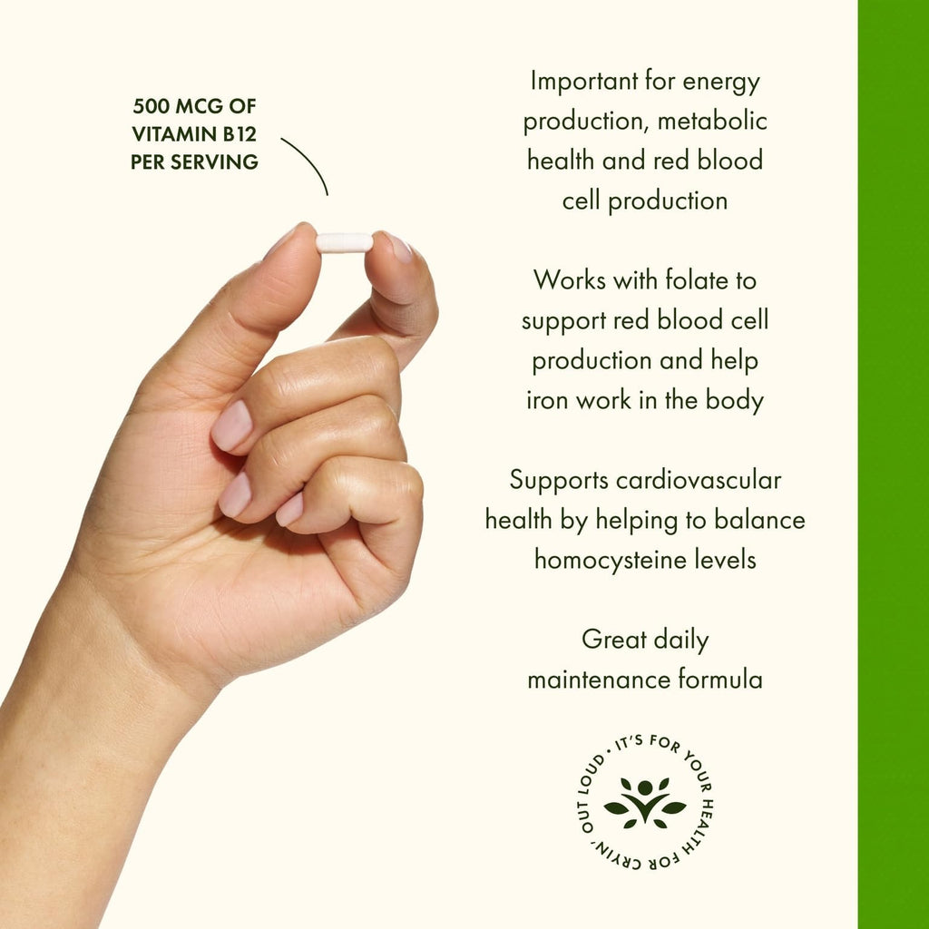 Swanson vitamin B12 for healthy nerves