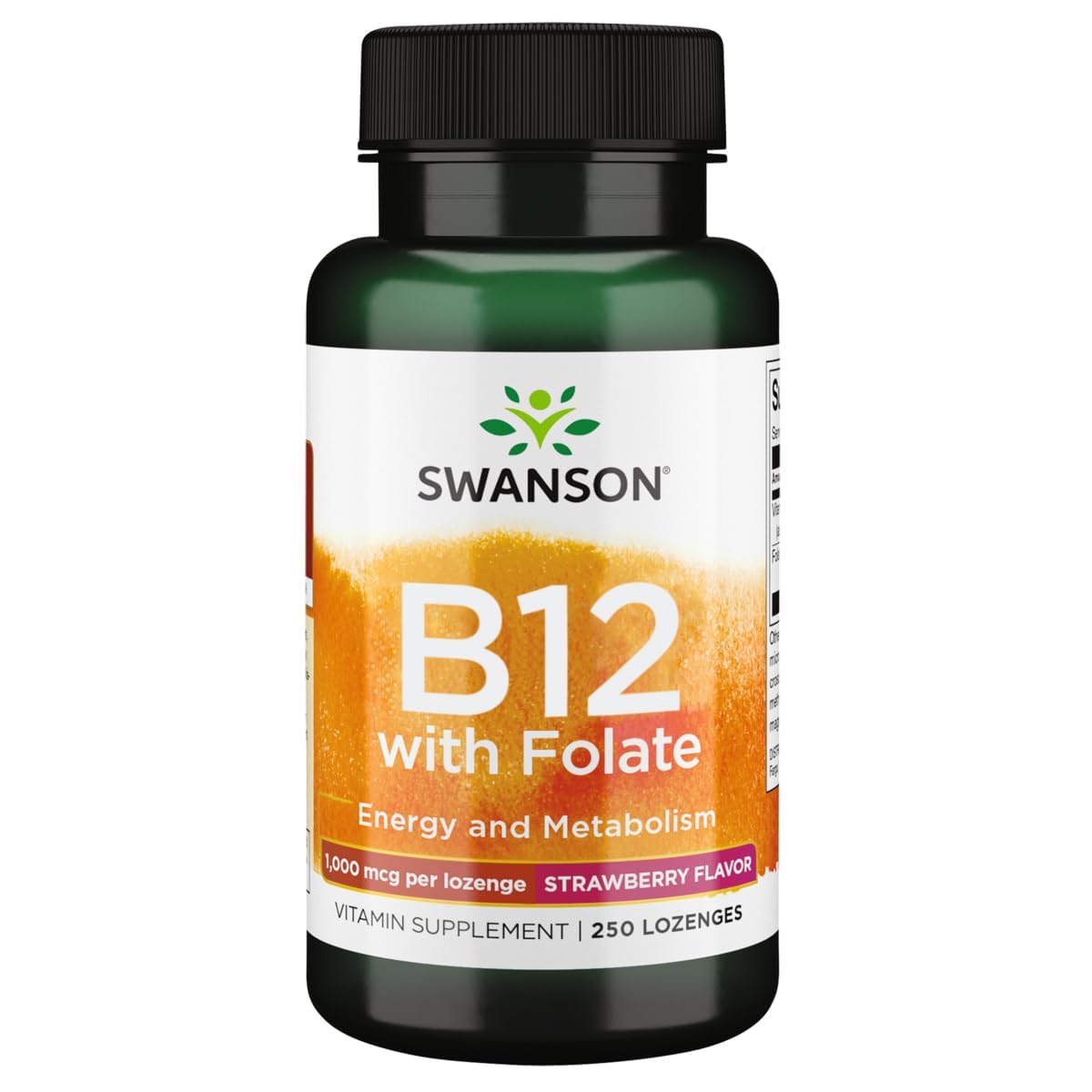 Swanson vitamin B12 lozenges for energy