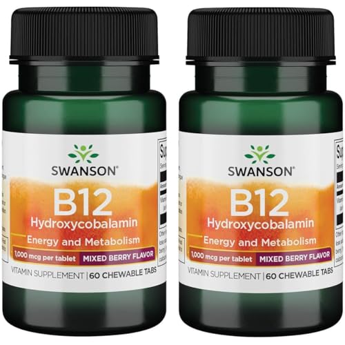 Swanson vitamin B12 meltaway tablets