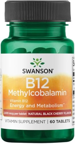 Swanson vitamin B12 methylcobalamin tablets