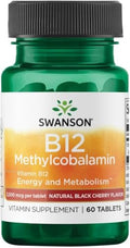 Swanson vitamin B12 methylcobalamin tablets