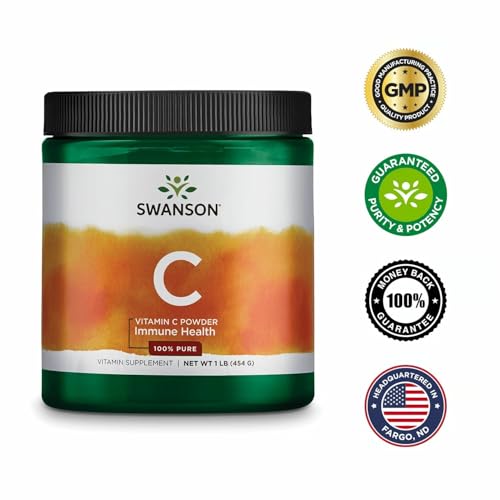 Swanson vitamin C powder for daily wellness