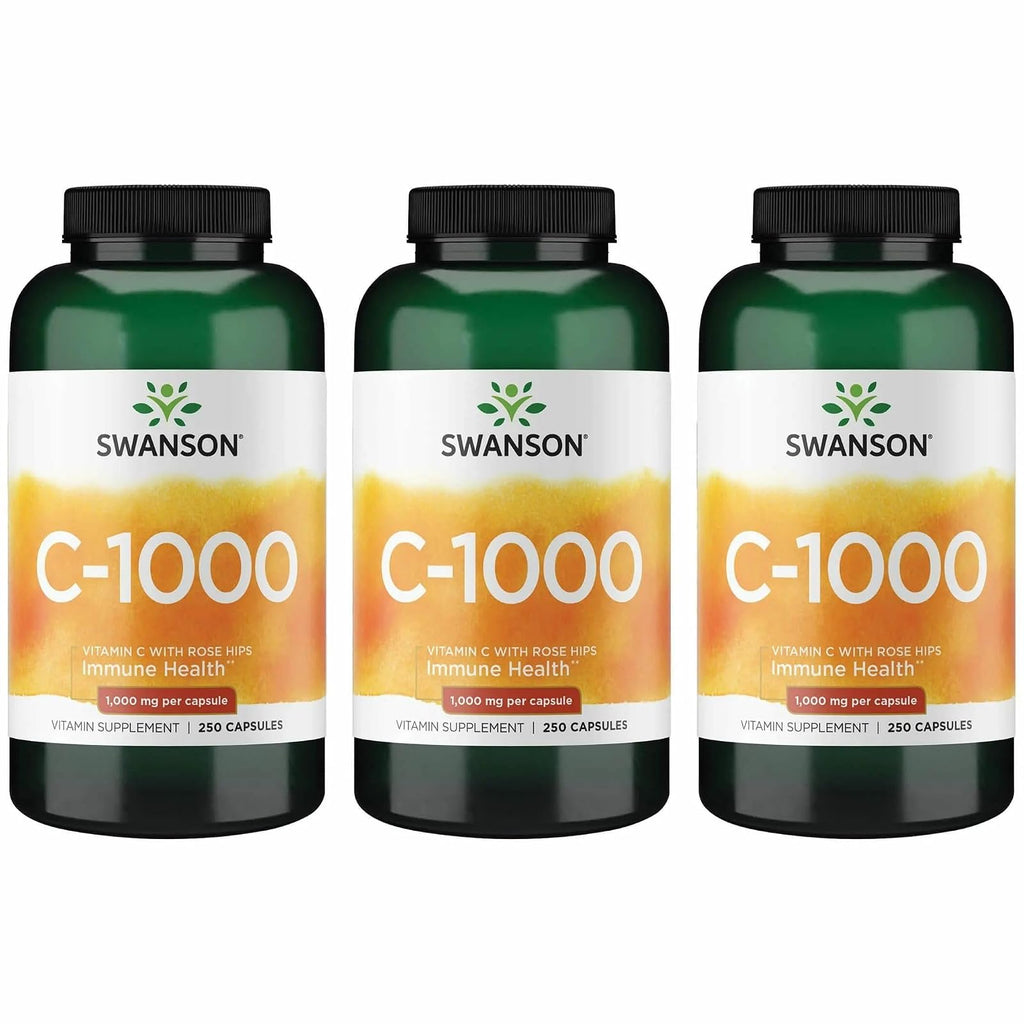 Swanson vitamin C with rose hips