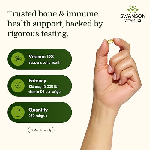 Swanson Vitamin D3 for immune support