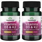 Swanson Vitamin D3 K2 capsules