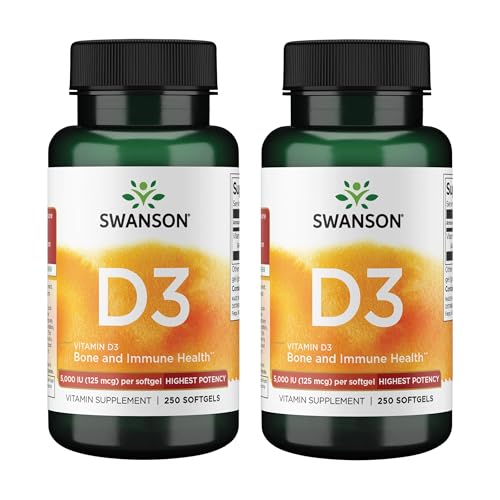 Swanson vitamin D3 softgels benefits