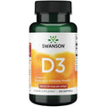 Swanson Vitamin D3 softgels for immunity