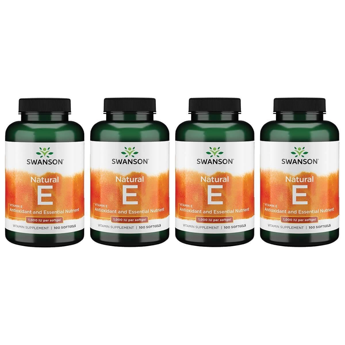 Swanson Vitamin E 1000 IU softgels