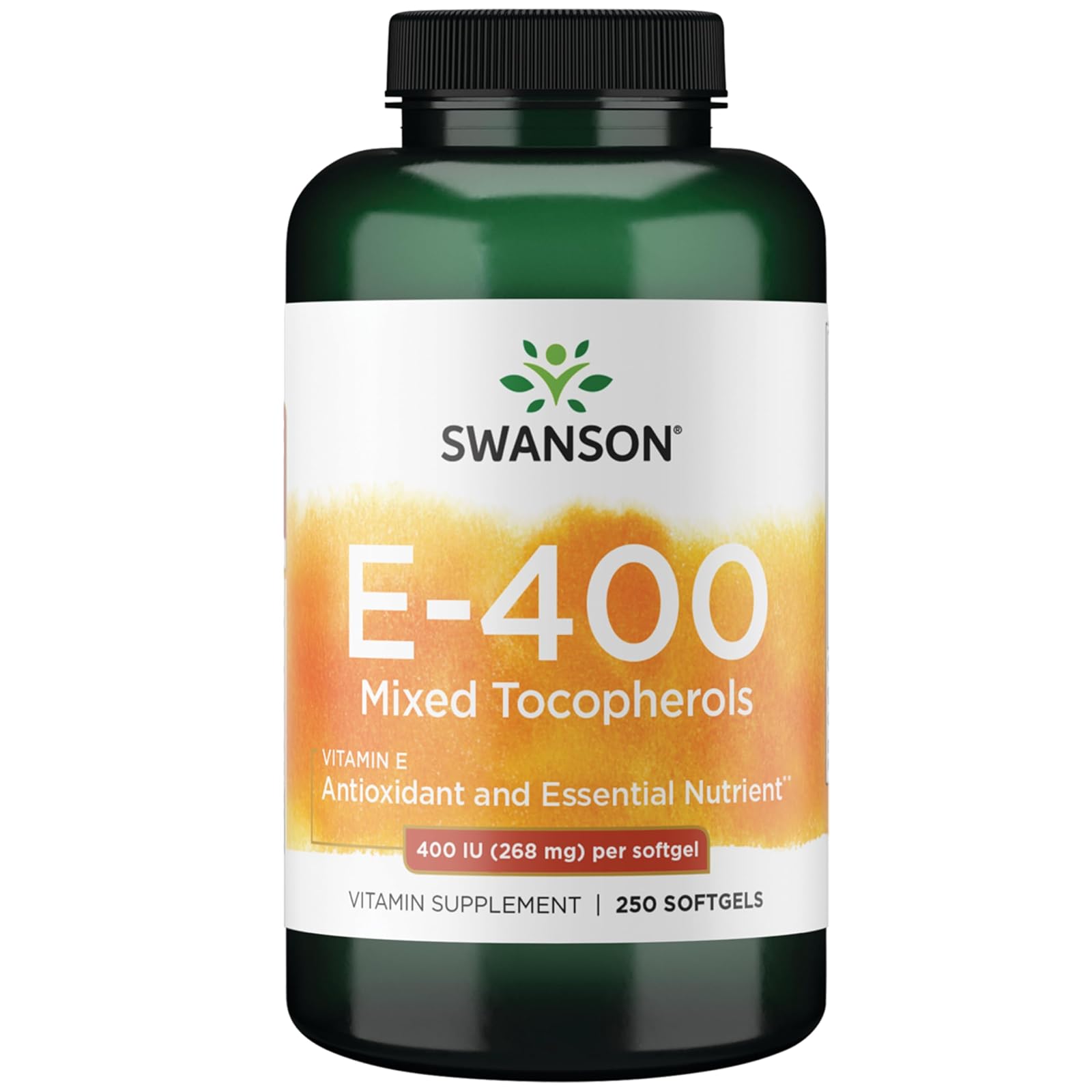 Swanson vitamin E softgels 400 IU