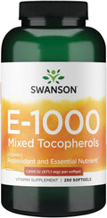 Swanson vitamin E softgels benefits