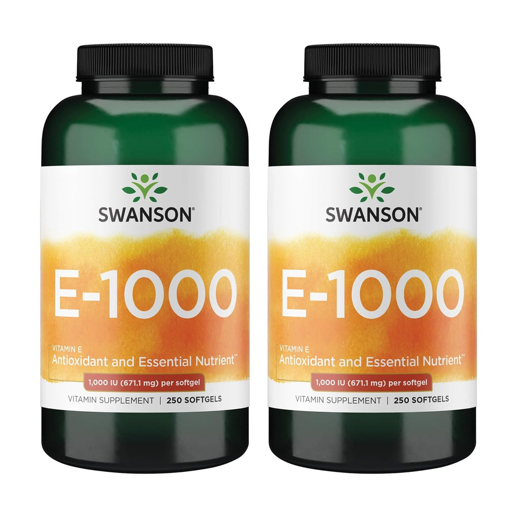 Swanson vitamin E softgels for health